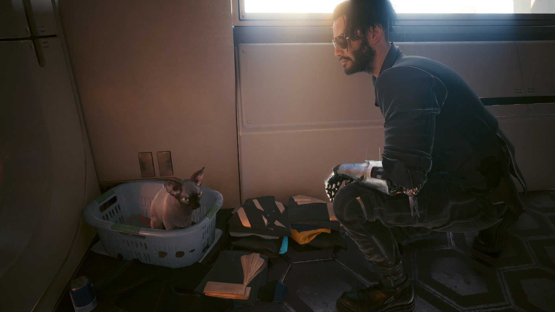 What the Cat doin' - a short Cyberpunk 2077 game story | ezioverse